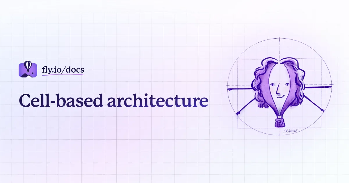 Cell-based architecture · Fly Docs