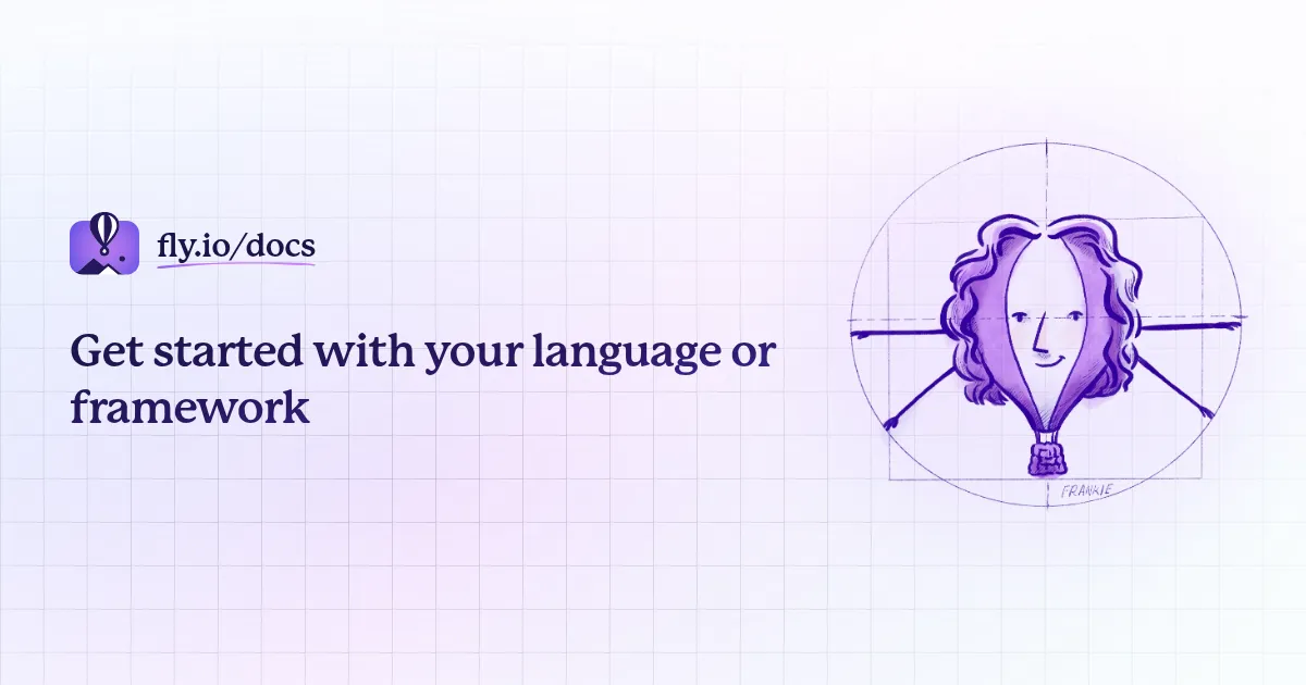Get Started With Your Language Or Framework · Fly Docs 3073