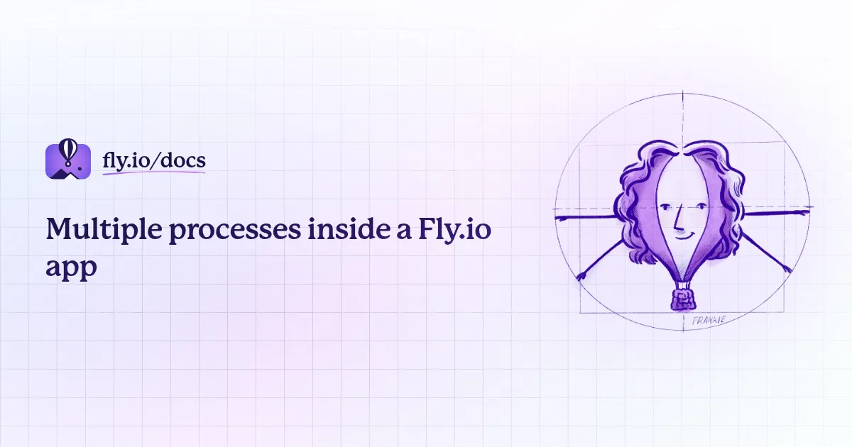 Multiple processes inside a Fly.io app · Fly Docs