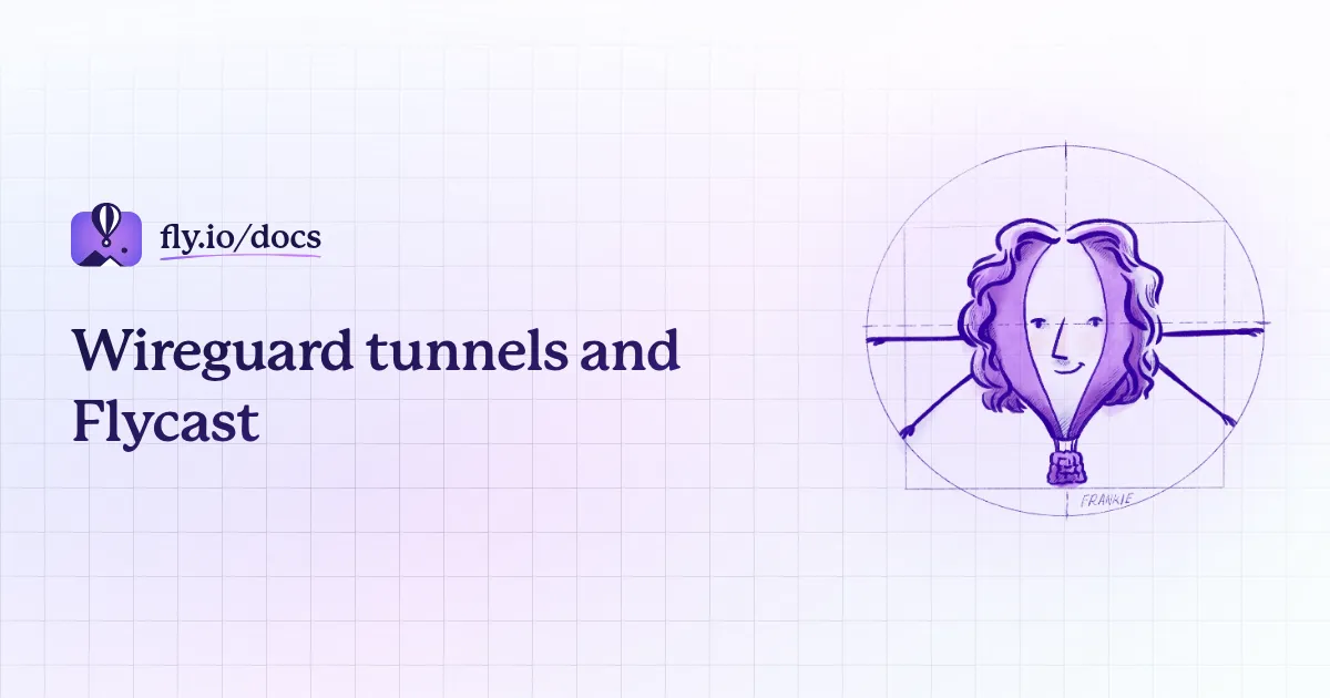 Wireguard tunnels and Flycast · Fly Docs