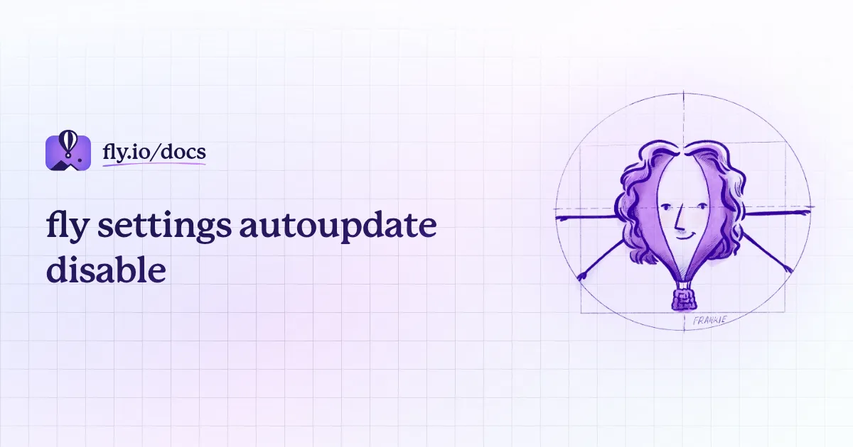 fly settings autoupdate disable · Fly Docs