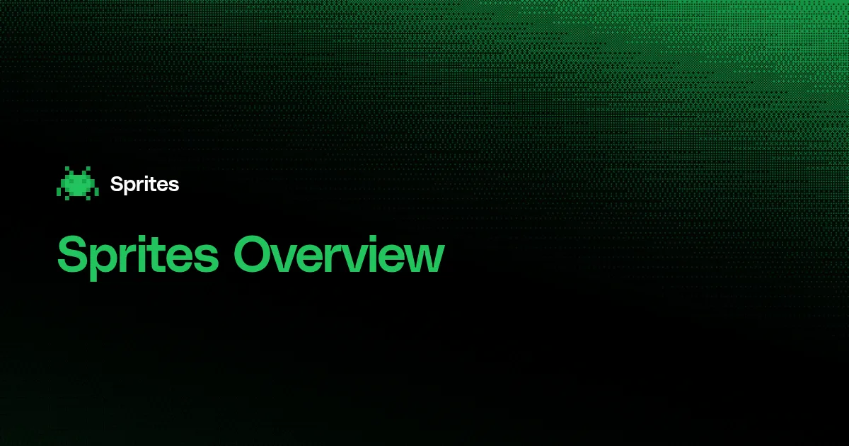 Sprites Overview | Sprites